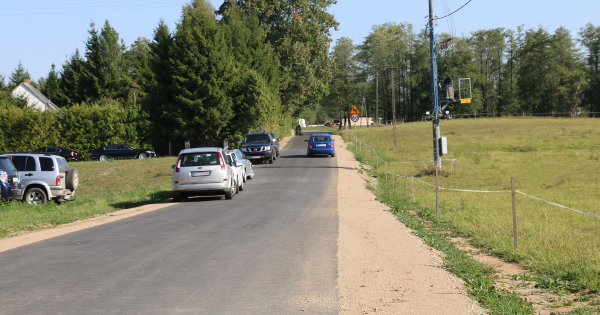 Otwarcie drogi w Dreństwie, w gminie Bargłów Kościelny (zdjęcia)